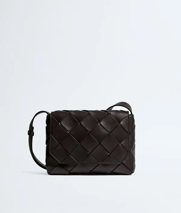 Bottega Veneta Diago - Espresso/lava Red