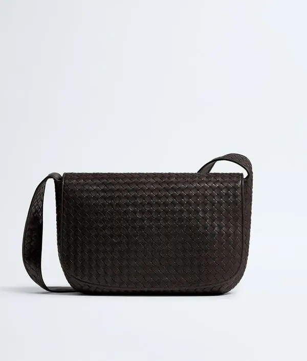 Bottega Veneta Veneto Large Messenger - Espresso