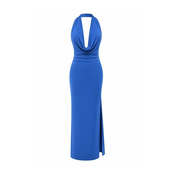 CHIARELLA Glam Midi Dress Electric