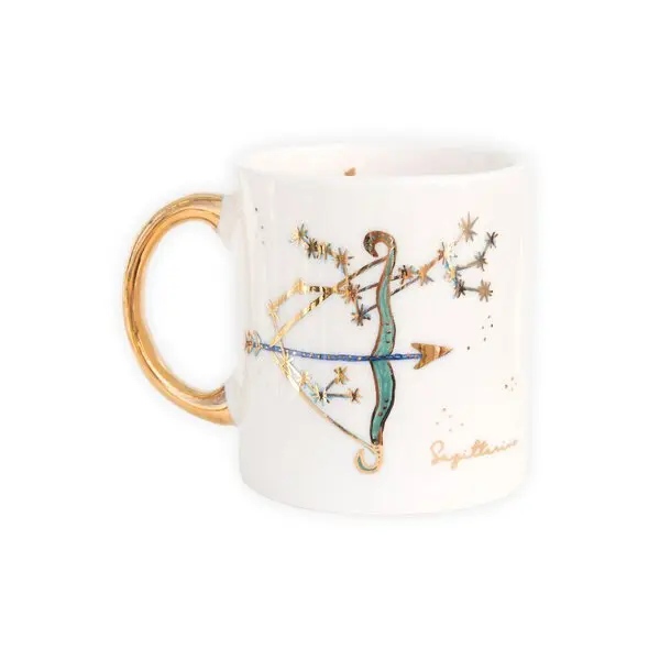 SHERIE BOUTIK Zodiac Sign Mug Sagittarius Sb X Wb - Yellow