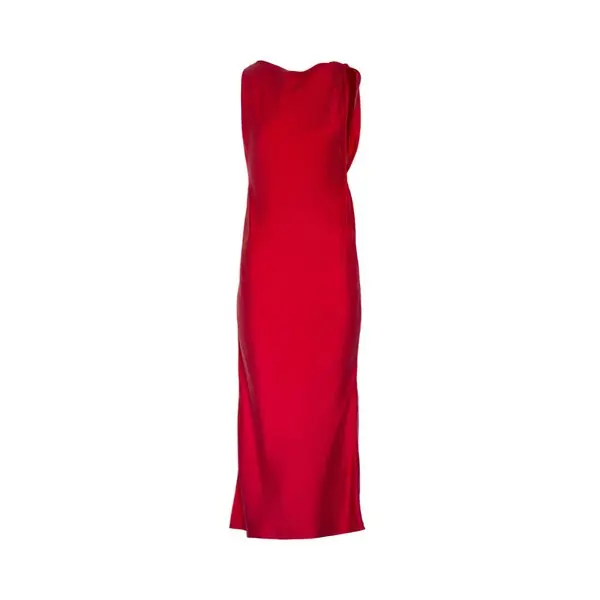 Mionè London Calling Silk Midi Dress