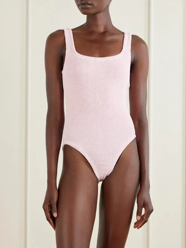 Hunza G Original Crinkle™ One-piece Swimsuit - Pink