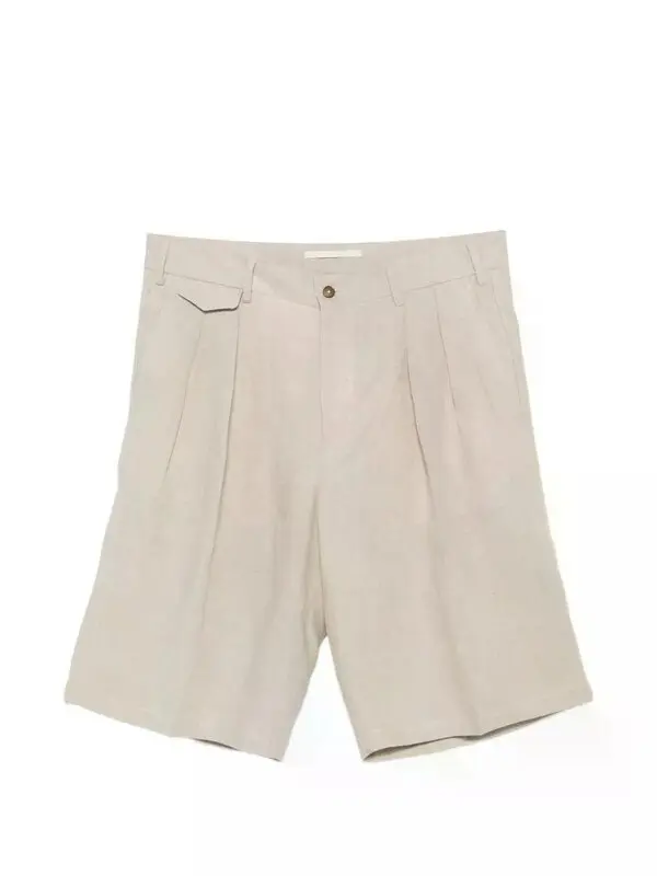 BRIGLIA 1949 Pleated Detail Shorts