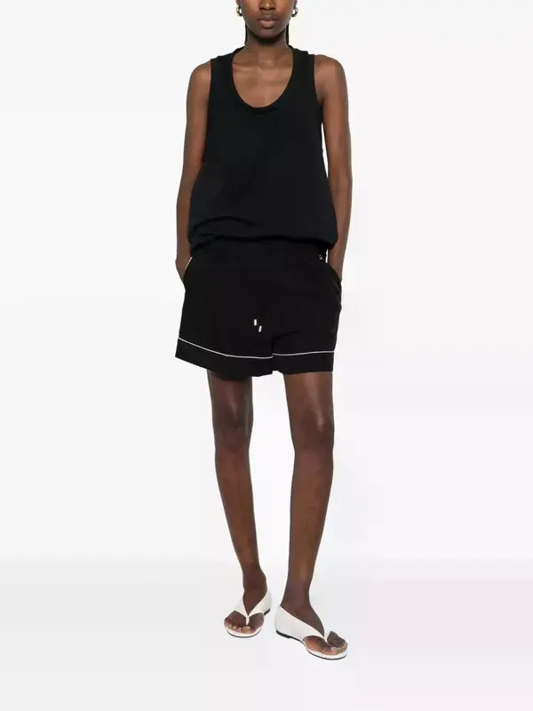 Sportmax Piped Drawstring Shorts