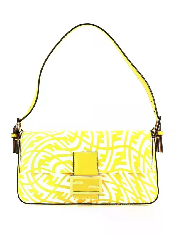 Fendi Baguette Shoulder Bag - Yellow