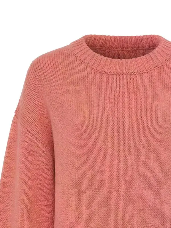 AMIYA Ribbed-trim Cashmere Jumper