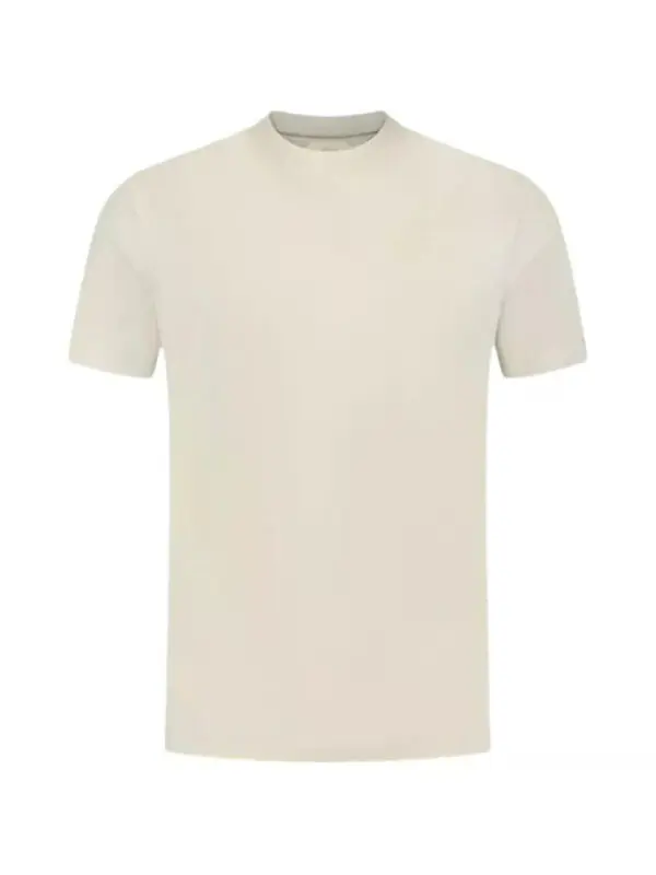 AURELIEN Aur1 Crew-neck T-shirt - Neutrals