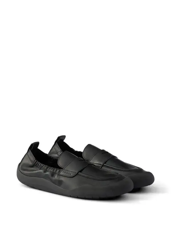 Prada Speedrock Leather Loafers