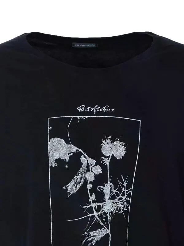 ANN DEMEULEMEESTER Floral-print T-shirt