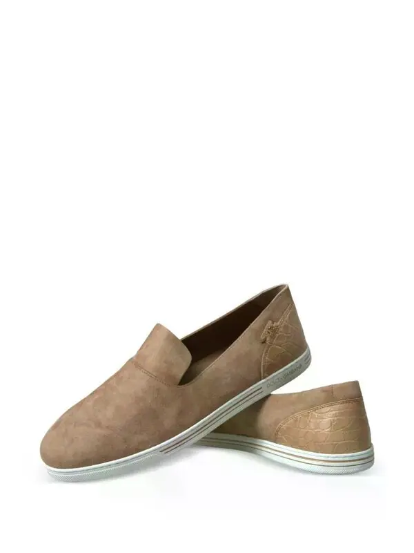 Dolce & Gabbana Logo Detail Loafers