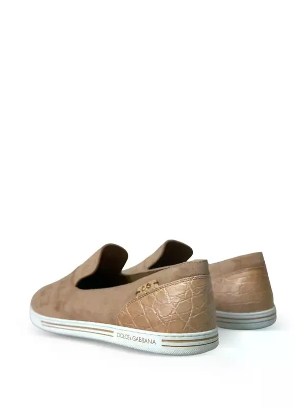 Dolce & Gabbana Logo Detail Loafers