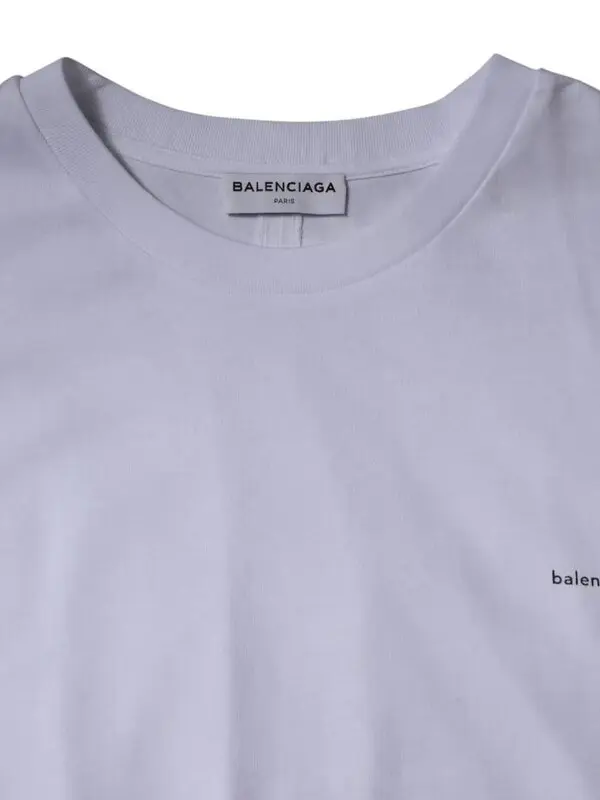 Balenciaga Logo-embroidered T-shirt