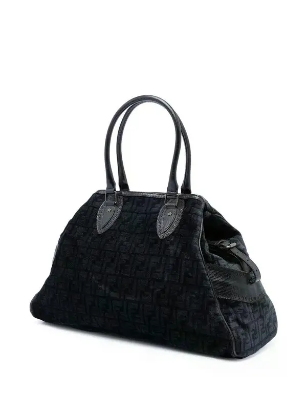 Fendi Zucca Velvet Handbag