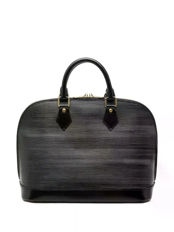 LOUIS VUITTON Epi Alma Pm Handbag - Black