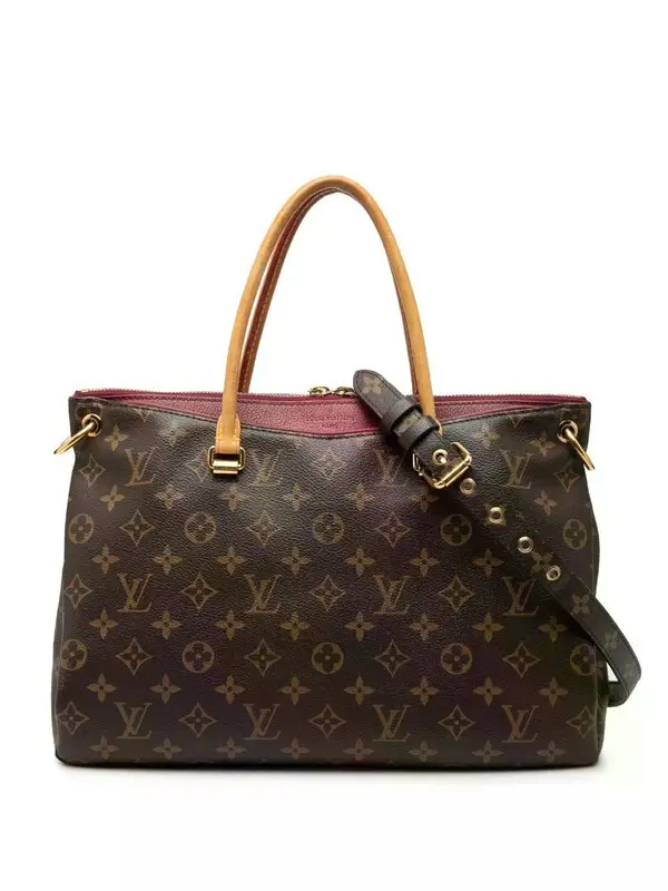 LOUIS VUITTON Monogram Pallas Mm Satchel