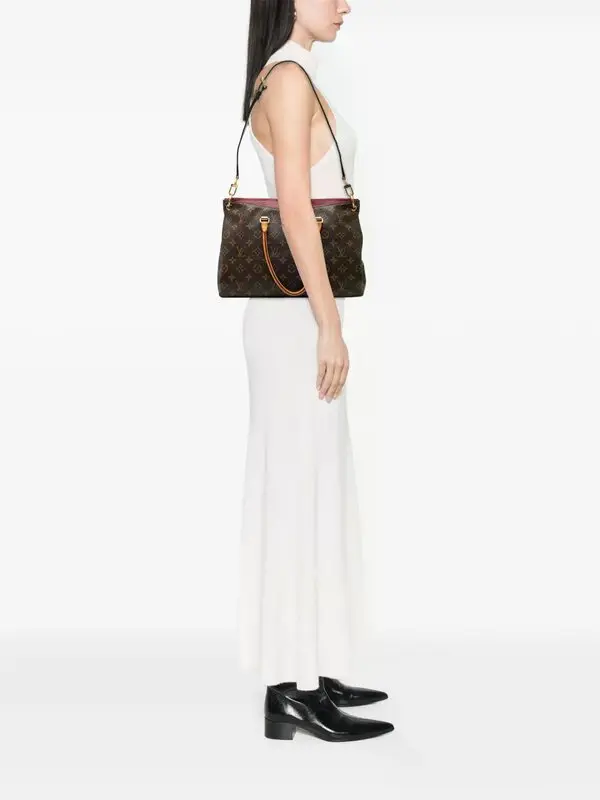 LOUIS VUITTON Monogram Pallas Mm Satchel