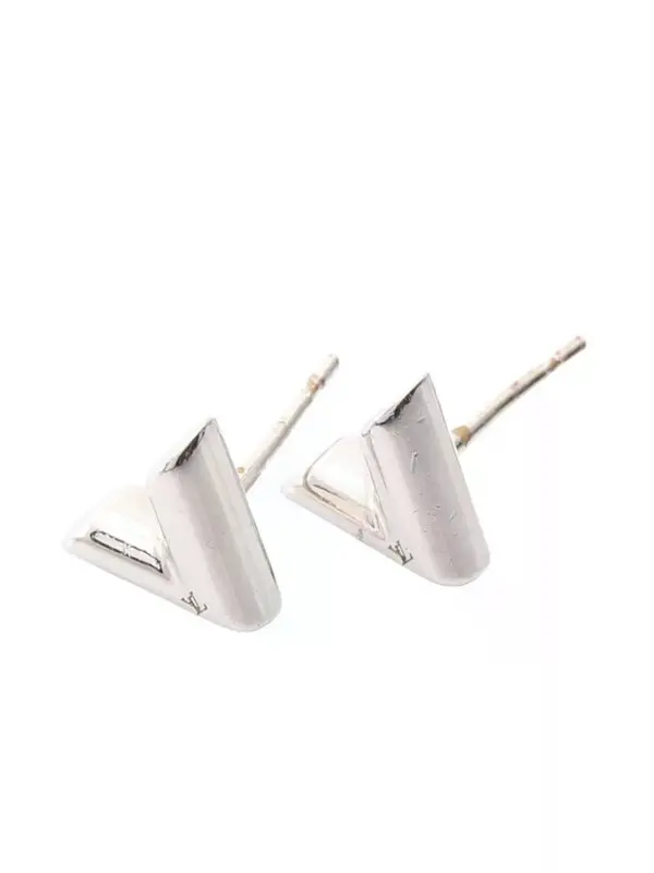 LOUIS VUITTON Essential V Stud Earrings