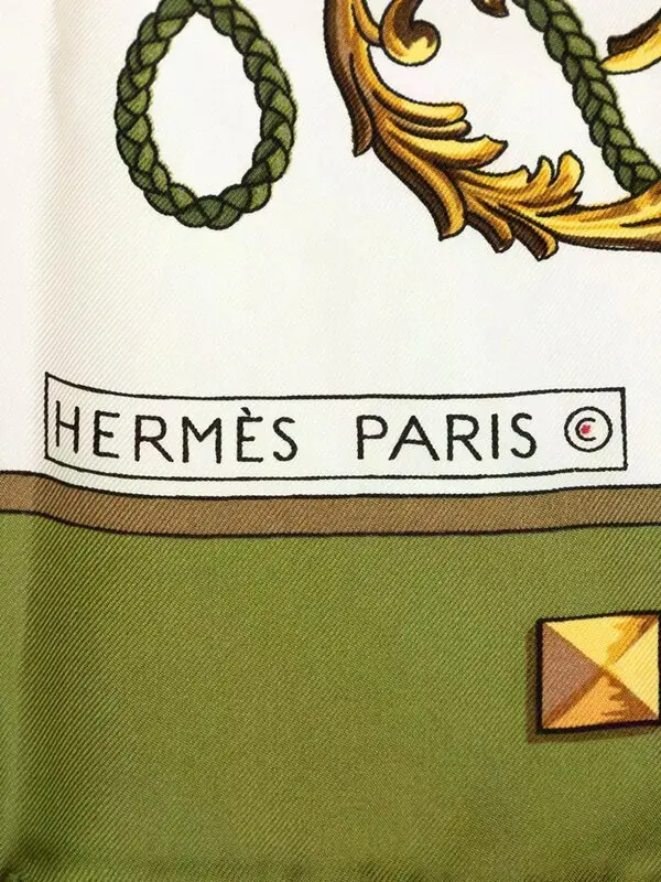 Hermès 2000-2020 Les Cles Silk Scarf 90 Scarves