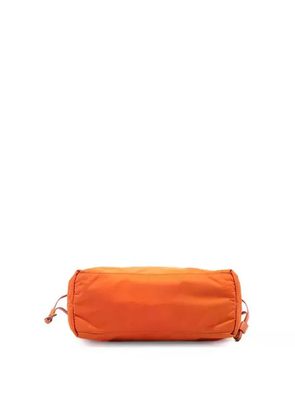 Prada Saffiano Trimmed Tessuto Open Tote Bag