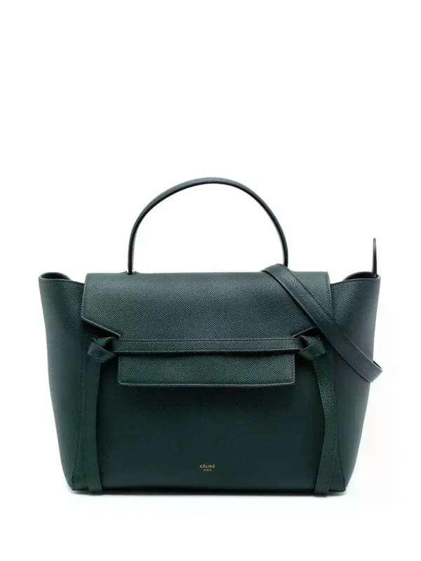 Celine Mini Grained Calfskin Belt Bag Satchel
