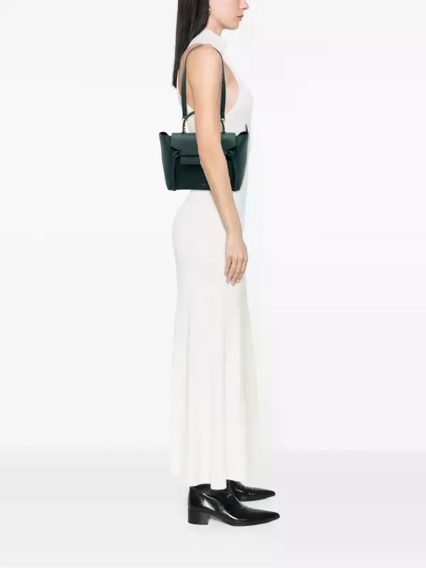 Celine Mini Grained Calfskin Belt Bag Satchel