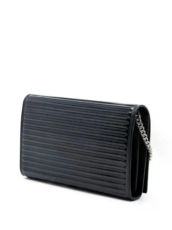 Saint Laurent Medium Horizontal Quilted Calfskin Monogram Kate Crossbody Bag