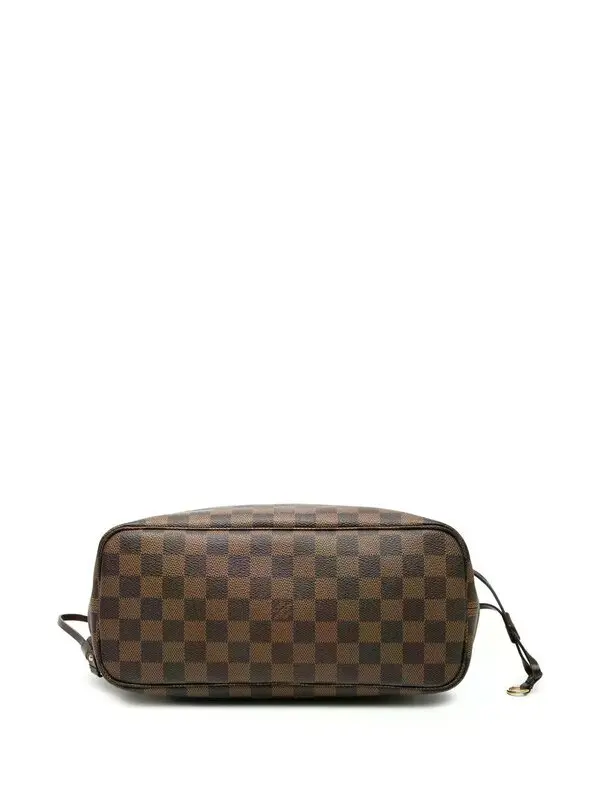 LOUIS VUITTON Damier Ebene Neverfull Pm Tote Bag