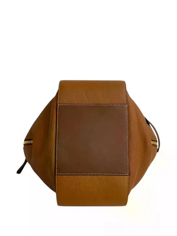 Loewe Bicolor Leather Hammock Satchel