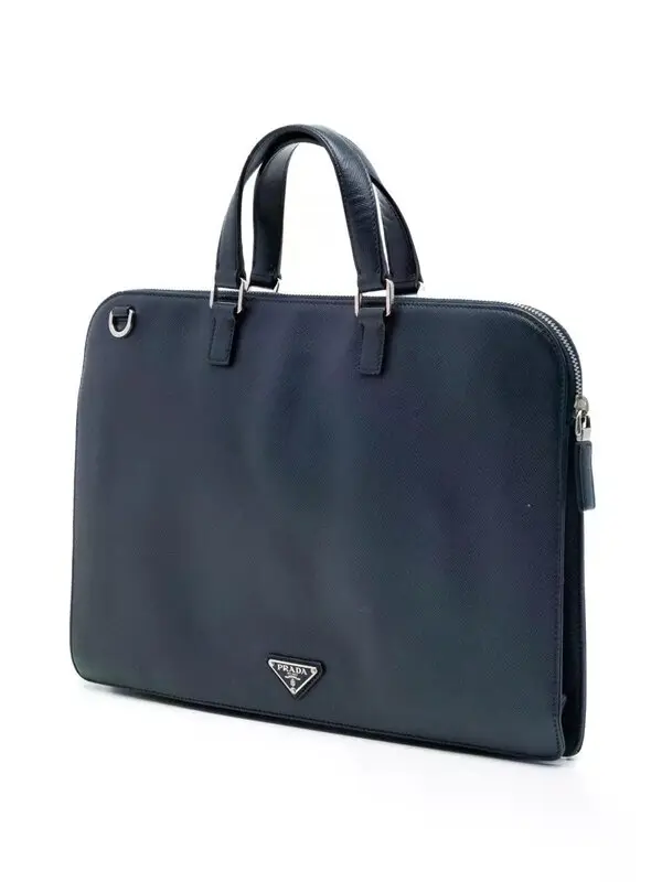 Prada Saffiano Leather Briefcase Bag