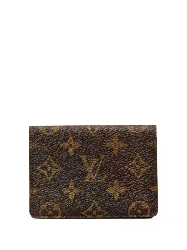 LOUIS VUITTON 1997 Monogram Business Card Holder
