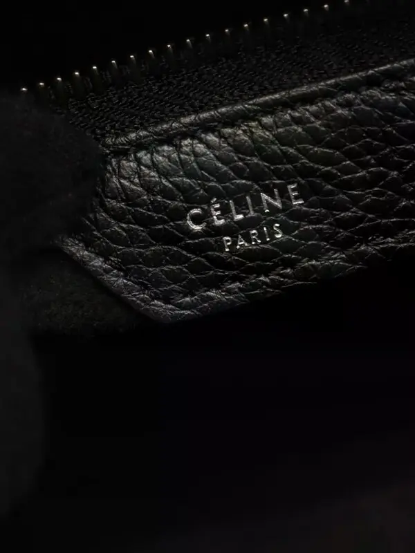 Celine Micro Smooth Calfskin Luggage Tote Handbag