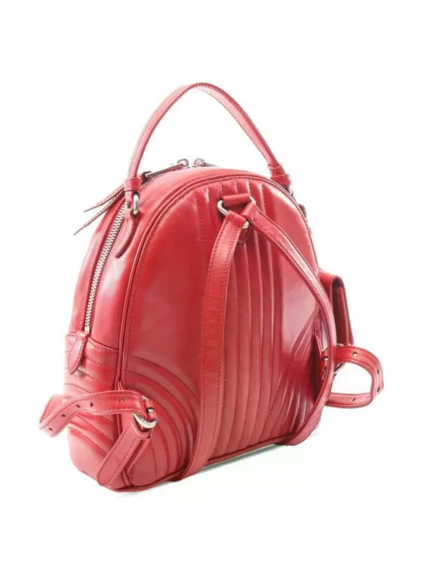 Prada Diagramme Leather Backpack