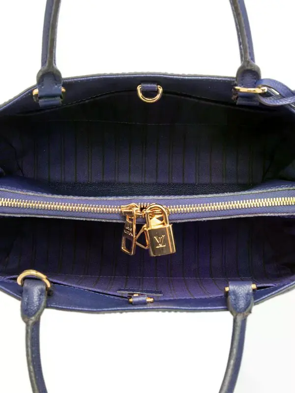 LOUIS VUITTON Empreinte Montaigne Mm Satchel