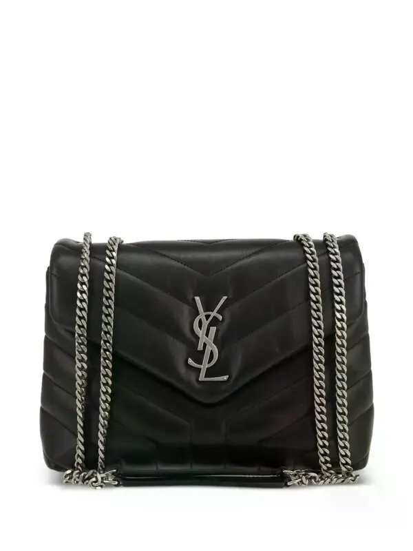 Saint Laurent Small Loulou Shoulder Bag - Black