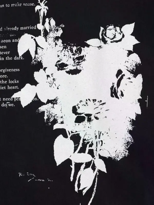 ANN DEMEULEMEESTER Tie-detail T-shirt