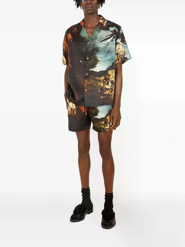 DEATH CIGARETTES Button-fastening Shorts