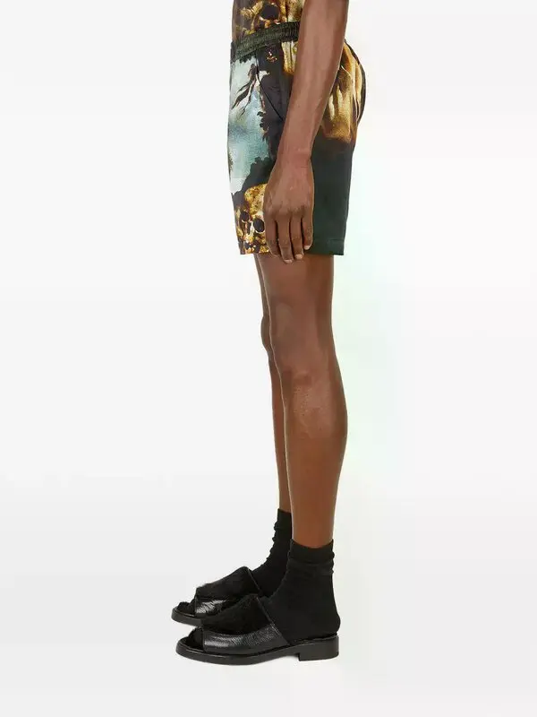 DEATH CIGARETTES Button-fastening Shorts