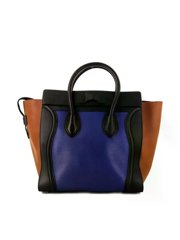 Celine Mini Luggage Leather Tote Bag