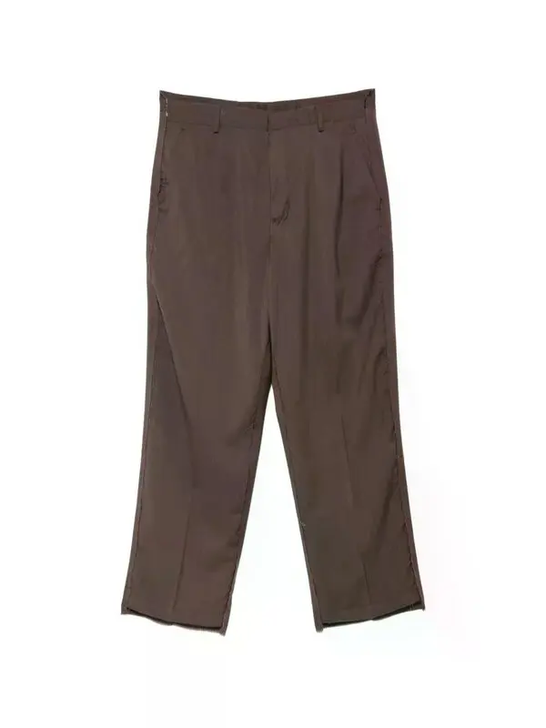COSTUMEIN Allen Frayed-edge Trousers - Brown
