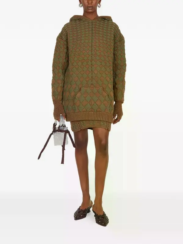 ISA BOULDER Quilted Hoodie