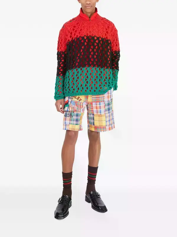 Champion Patchwork Checked Shorts