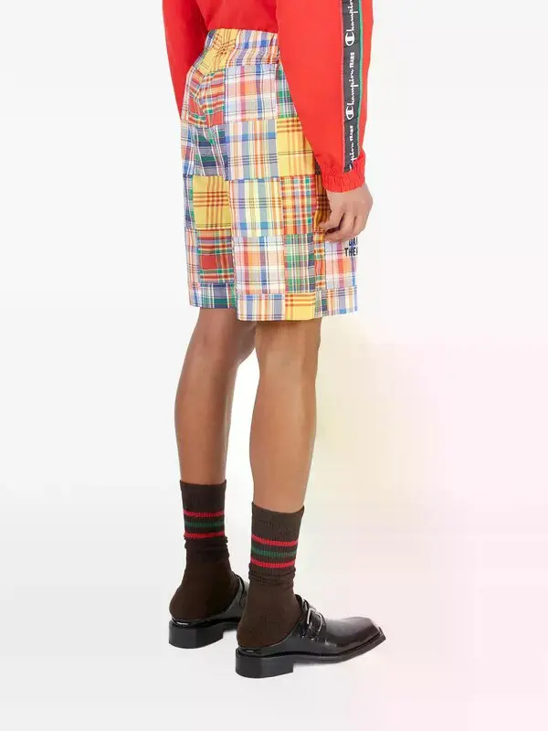 Champion Patchwork Checked Shorts