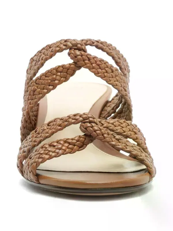 ALEXANDRE BIRMAN Sabrina Leather Sandals