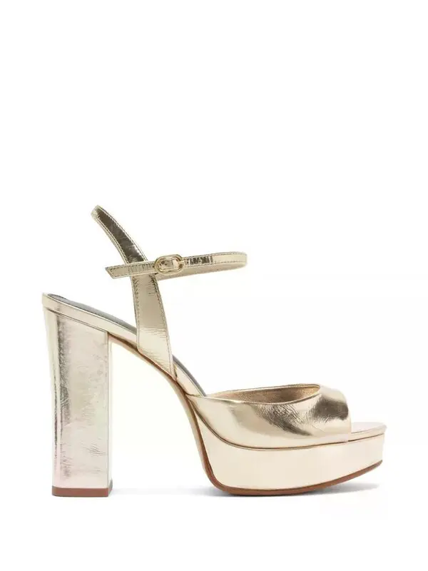 ALEXANDRE BIRMAN Amy Platform Sandals - Gold