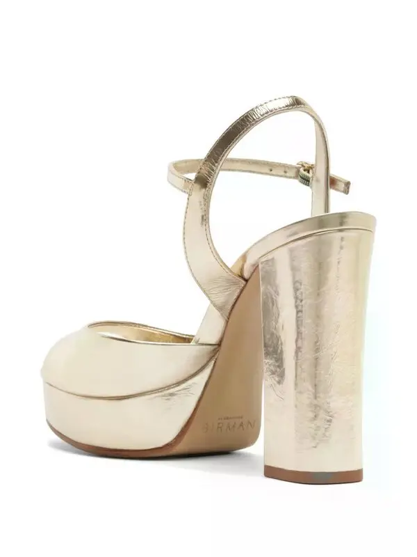 ALEXANDRE BIRMAN Amy Platform Sandals - Gold