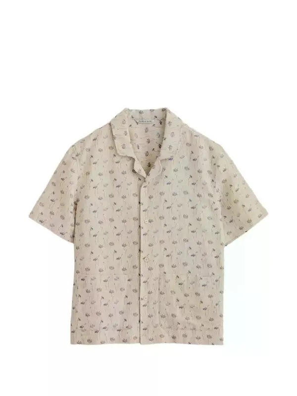 A KIND OF GUISE Salvi Floral-print Shirt - Neutrals