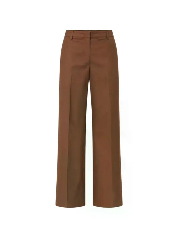 PT TORINO Pressed Crease Wide-leg Trousers