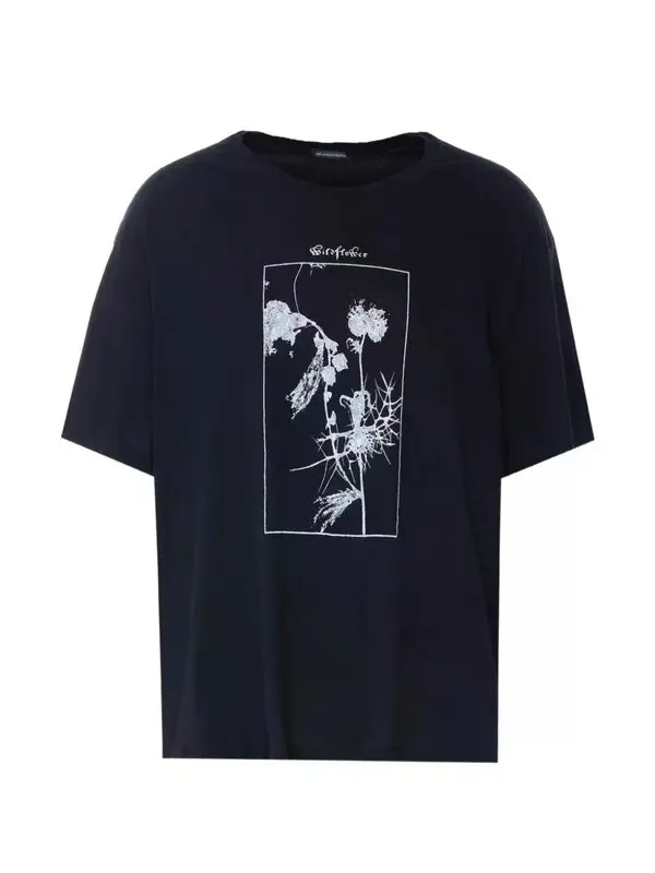 ANN DEMEULEMEESTER Floral-print T-shirt