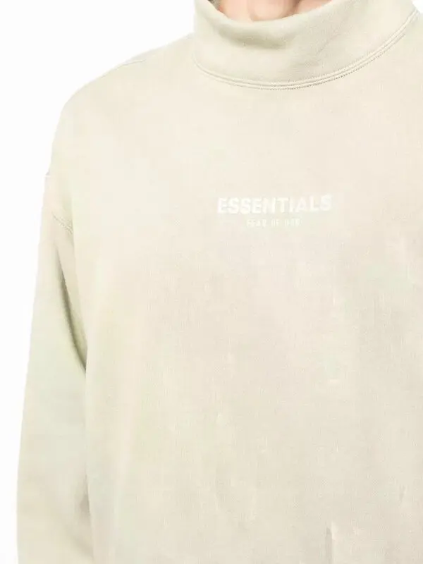 Fear Of God Logo-print Mock-neck Jumper
