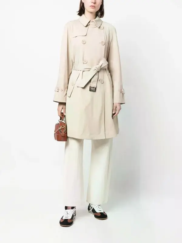 Emporio Armani Belted Trench Coat